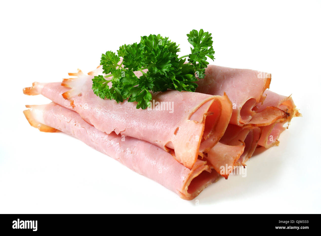 parsley cooking ham meat Stock Photo - Alamy