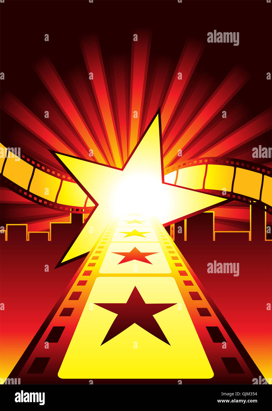 entertainment cinema backdrop Stock Photo - Alamy