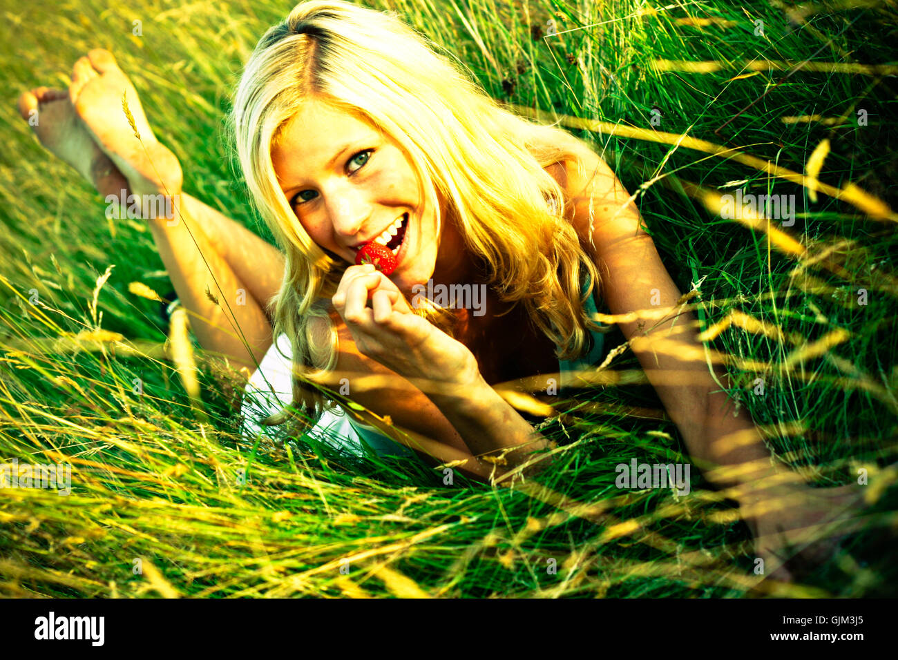 green summer summerly Stock Photo - Alamy