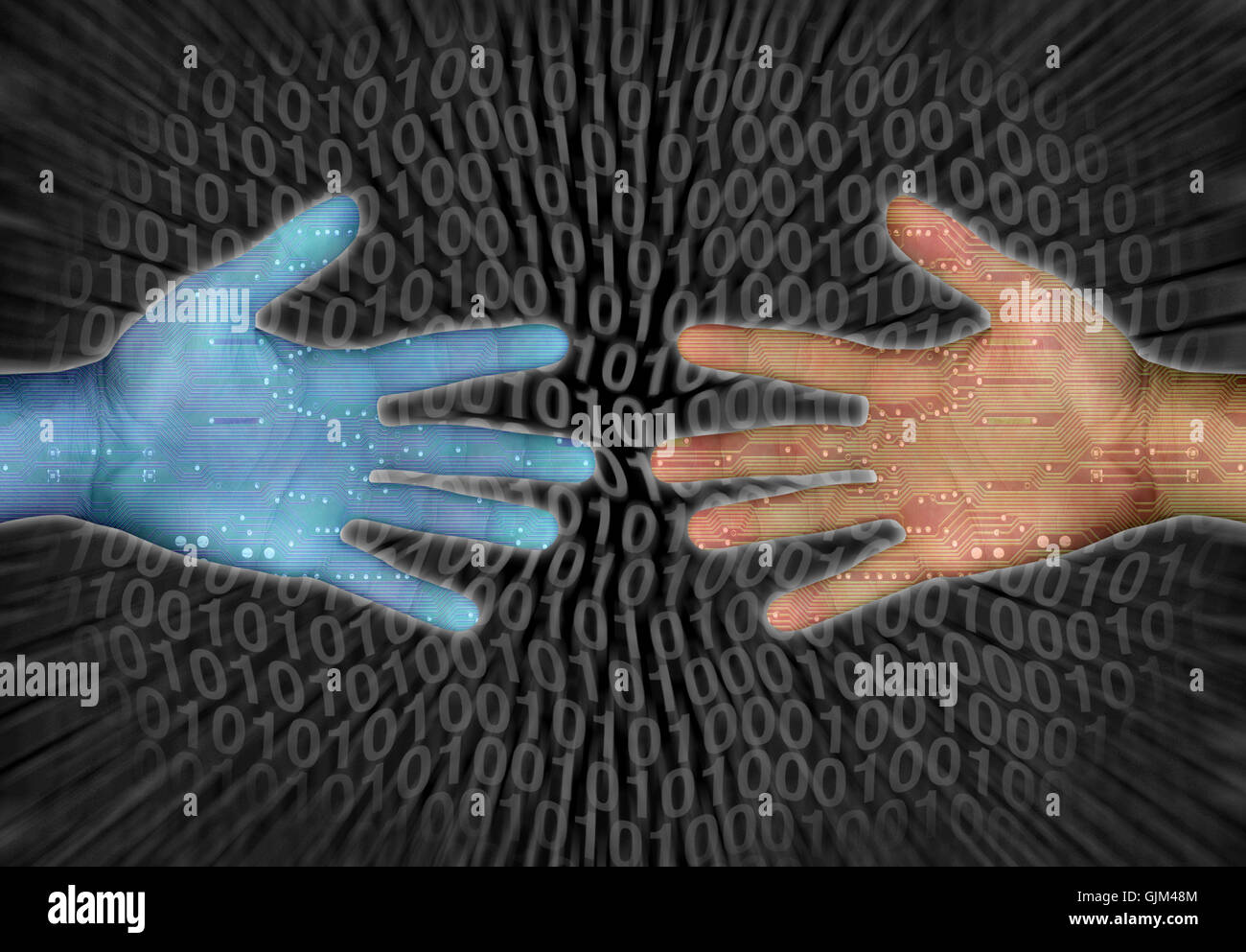 hand hands communication Stock Photo - Alamy