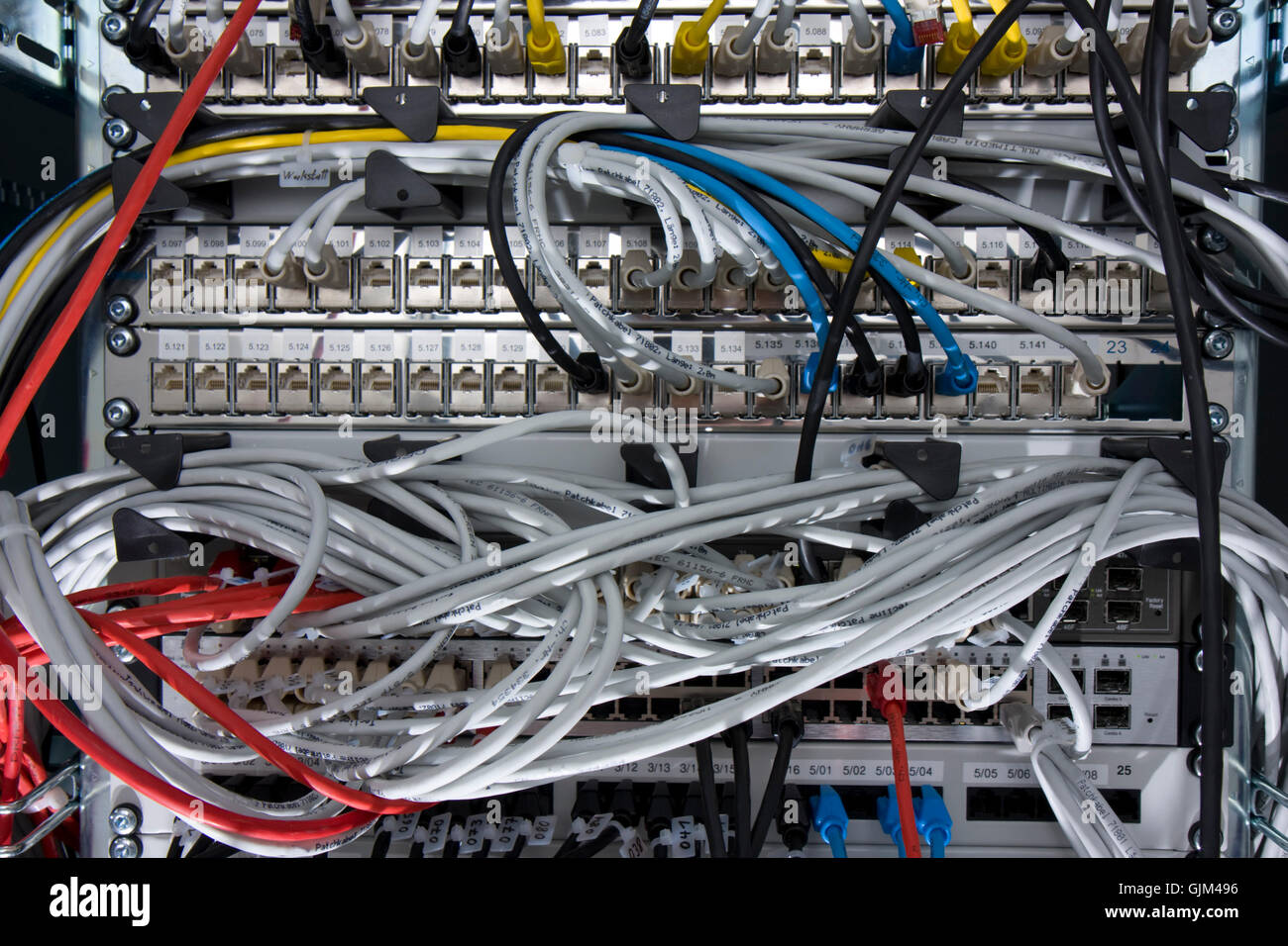 equipment router cable Stock Photo - Alamy