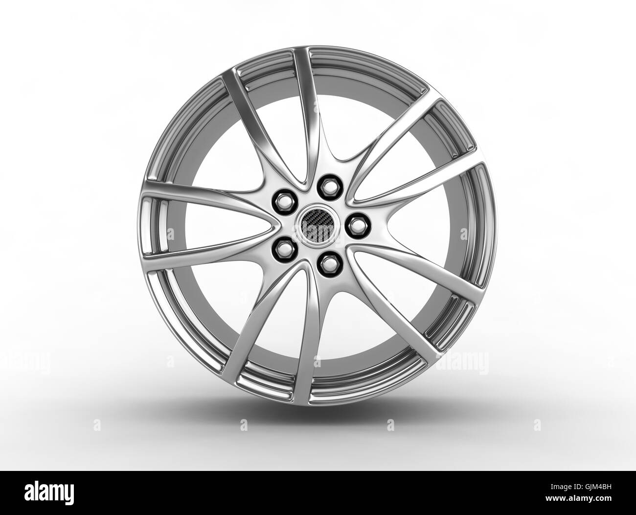 Wheels with alloy rims Stock Photo - Alamy