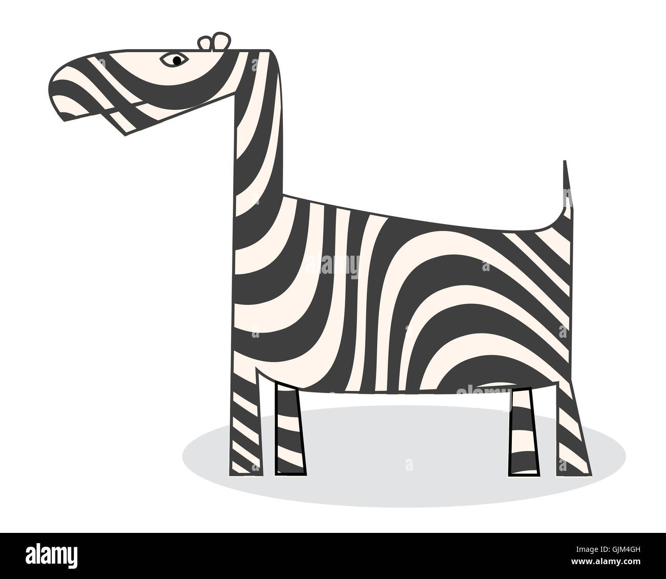Clip art zebra Stock Photo - Alamy