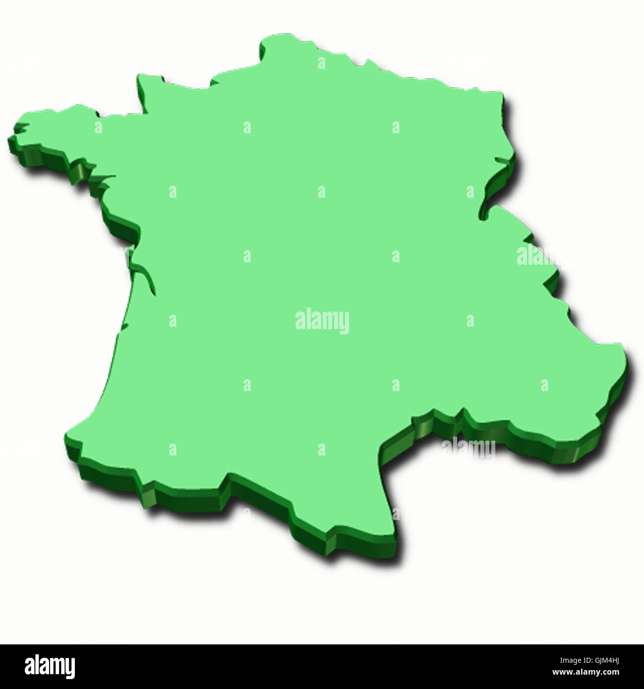 Green path painting Cut Out Stock Images & Pictures - Alamy