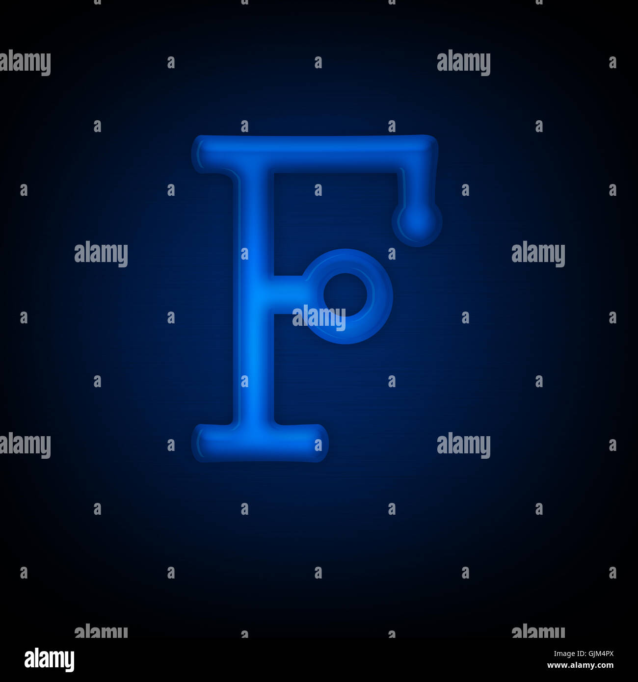Neon letter f hi-res stock photography and images - Alamy