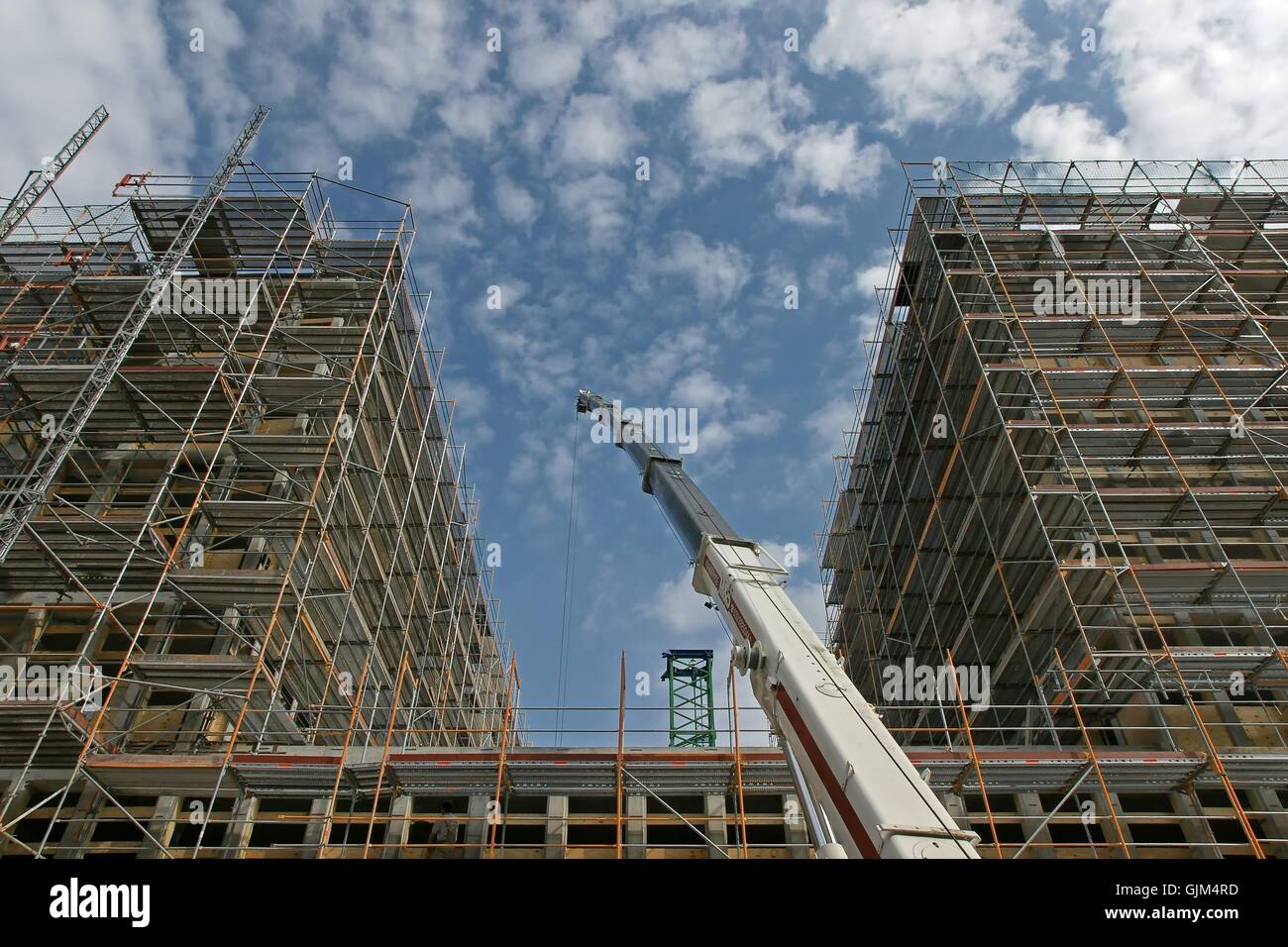 structural work in berlin mitte Stock Photo - Alamy