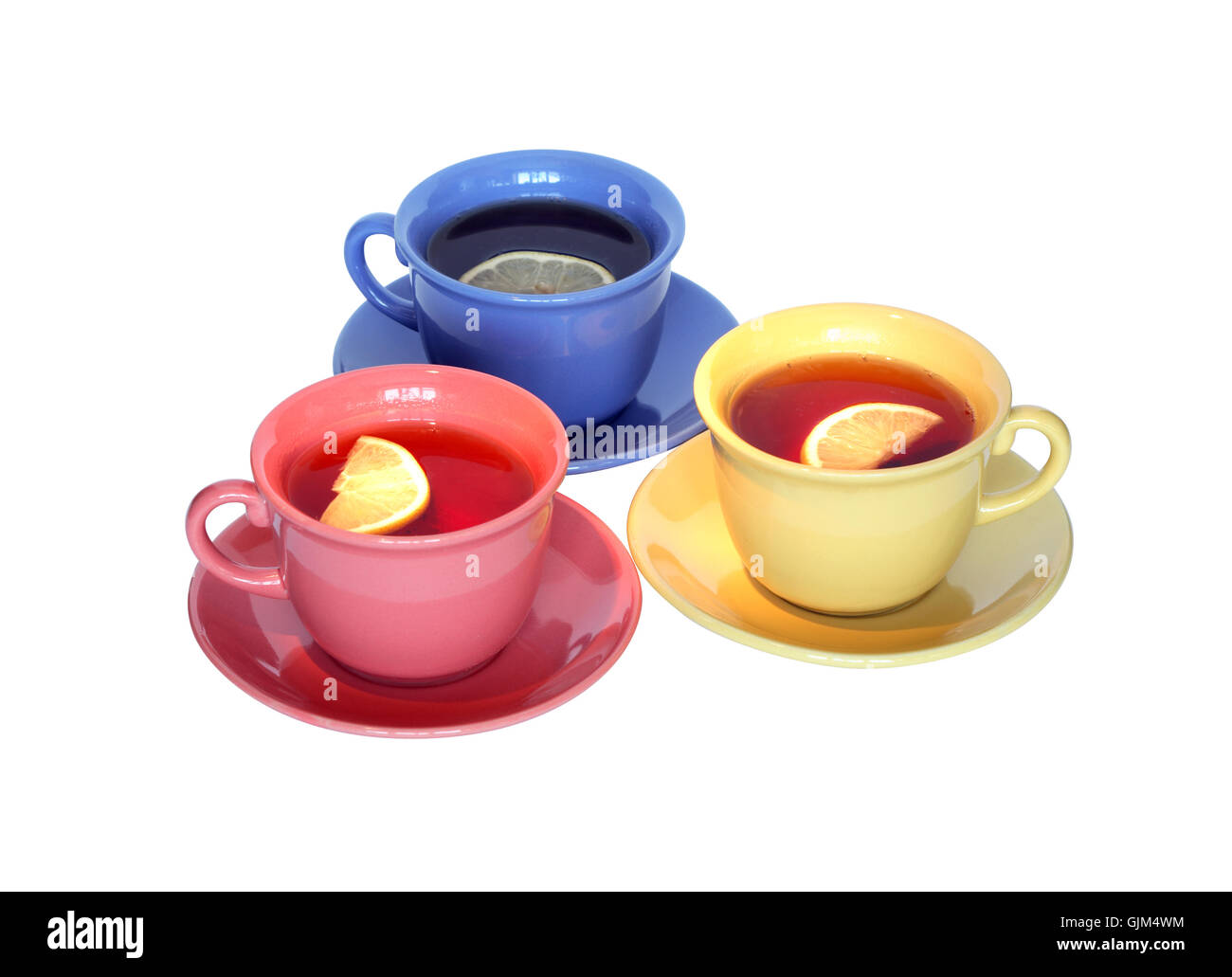 Tea For Three Stock Photo - Alamy