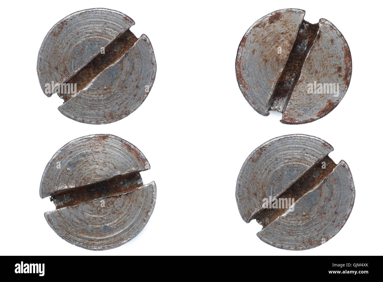 Screw heads hi-res stock photography and images - Alamy