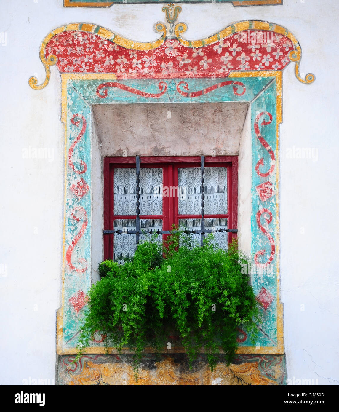 Fresco window frame hi-res stock photography and images - Alamy