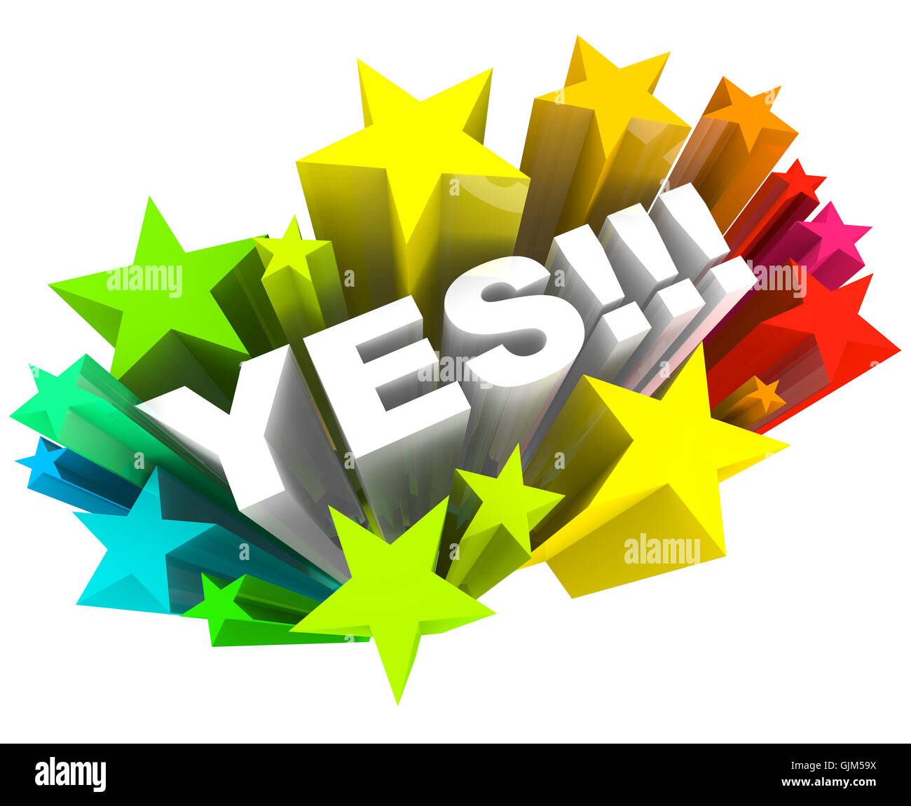Yes word hi-res stock photography and images - Alamy