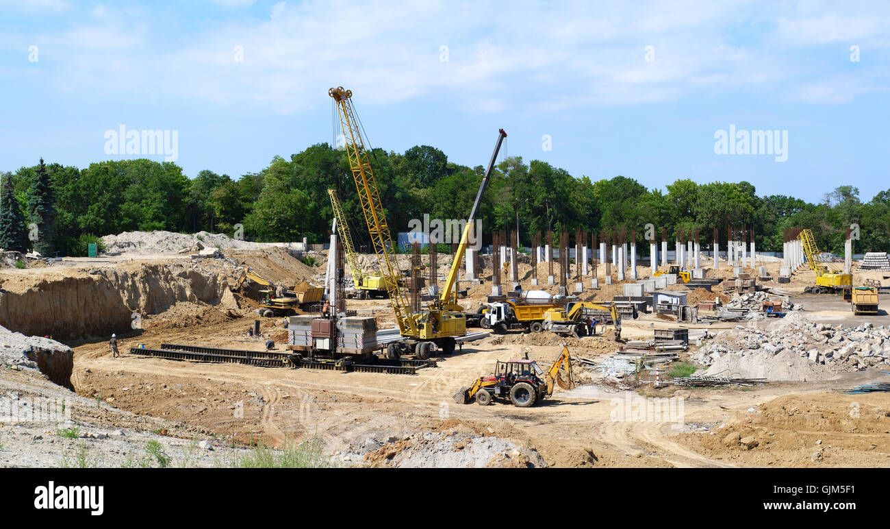 High rise construction Stock Photo - Alamy