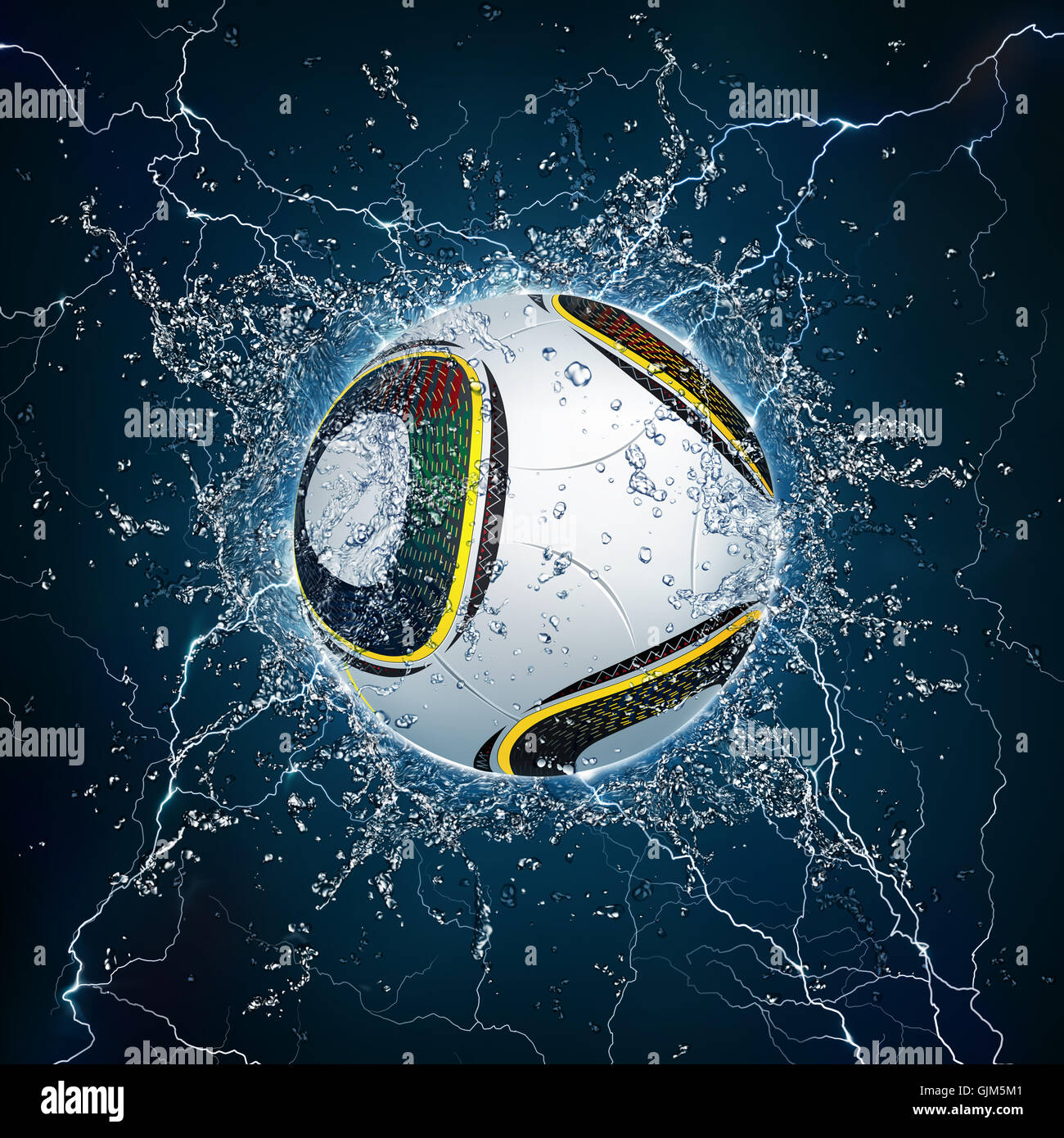 Ball thunder illustration hi-res stock photography and images - Alamy