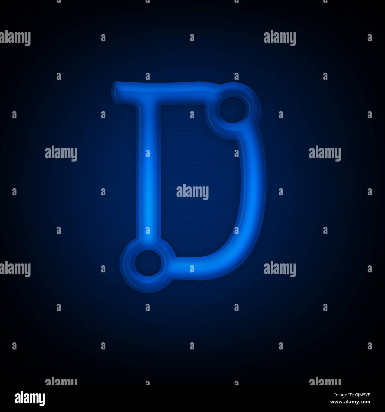 Illuminated letter d hi-res stock photography and images - Alamy