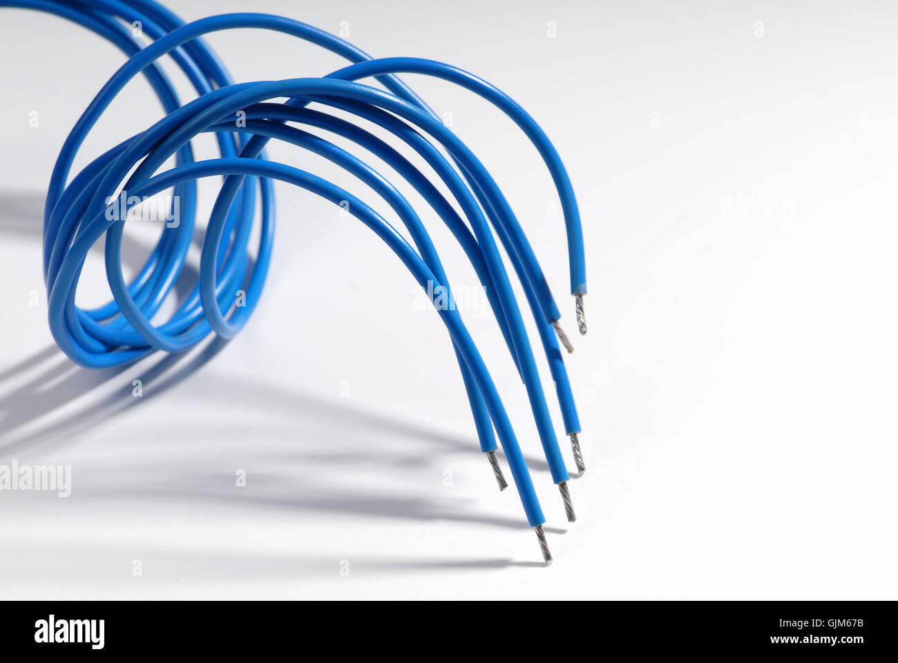 wire strand copper wire Stock Photo - Alamy