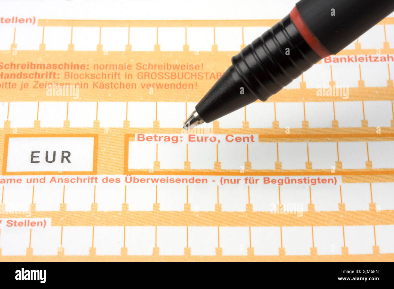 Money transfer form hi-res stock photography and images - Alamy