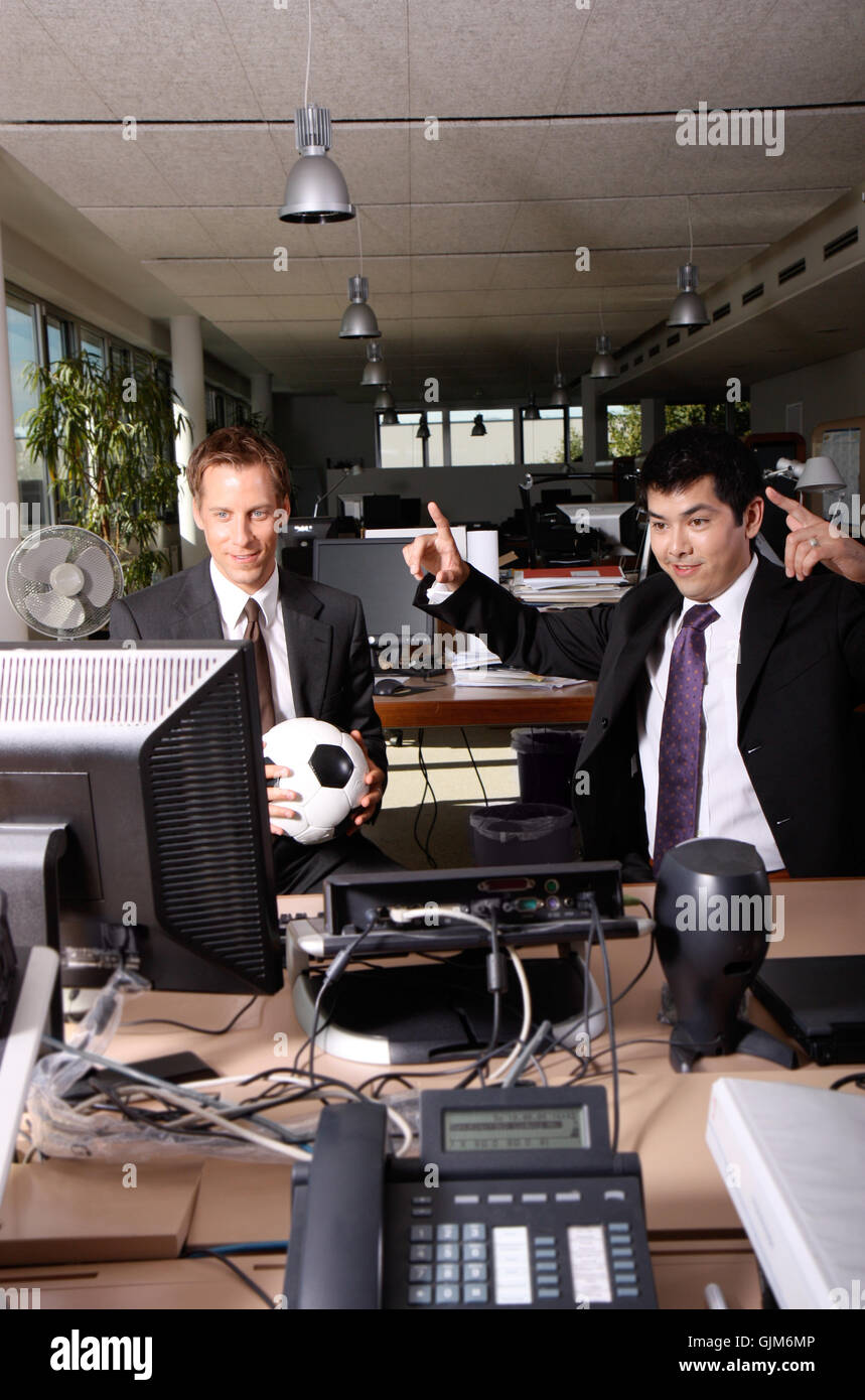 office ball company Stock Photo - Alamy