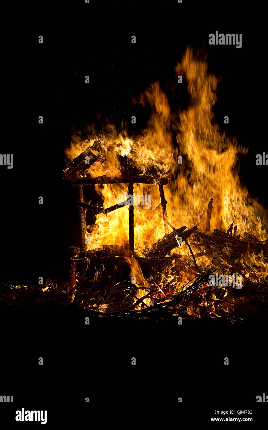 Nighttime inferno hi-res stock photography and images - Alamy