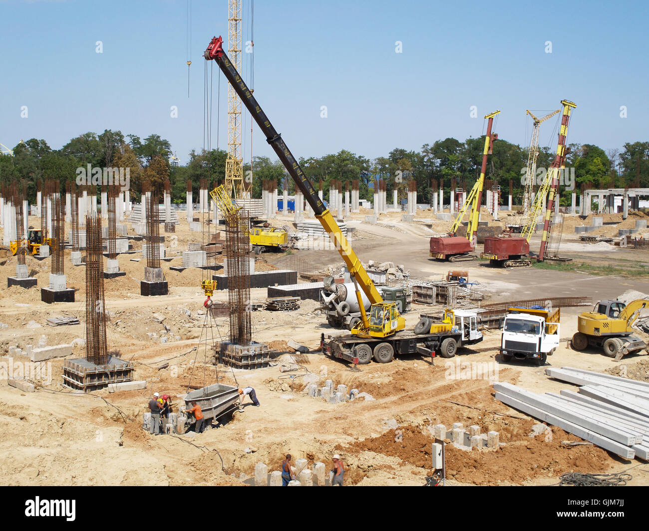 High rise construction Stock Photo - Alamy