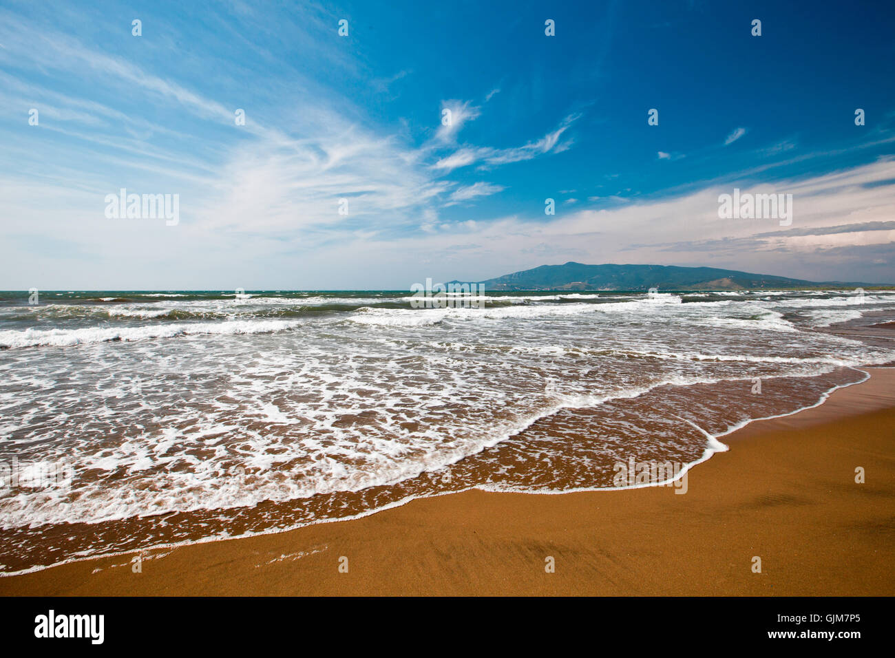 Spiaggia e mare Stock Photo - Alamy