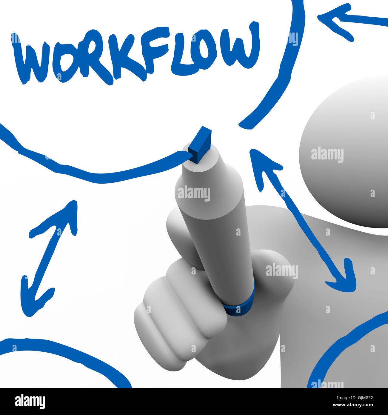 Workflow diagram hi-res stock photography and images - Alamy