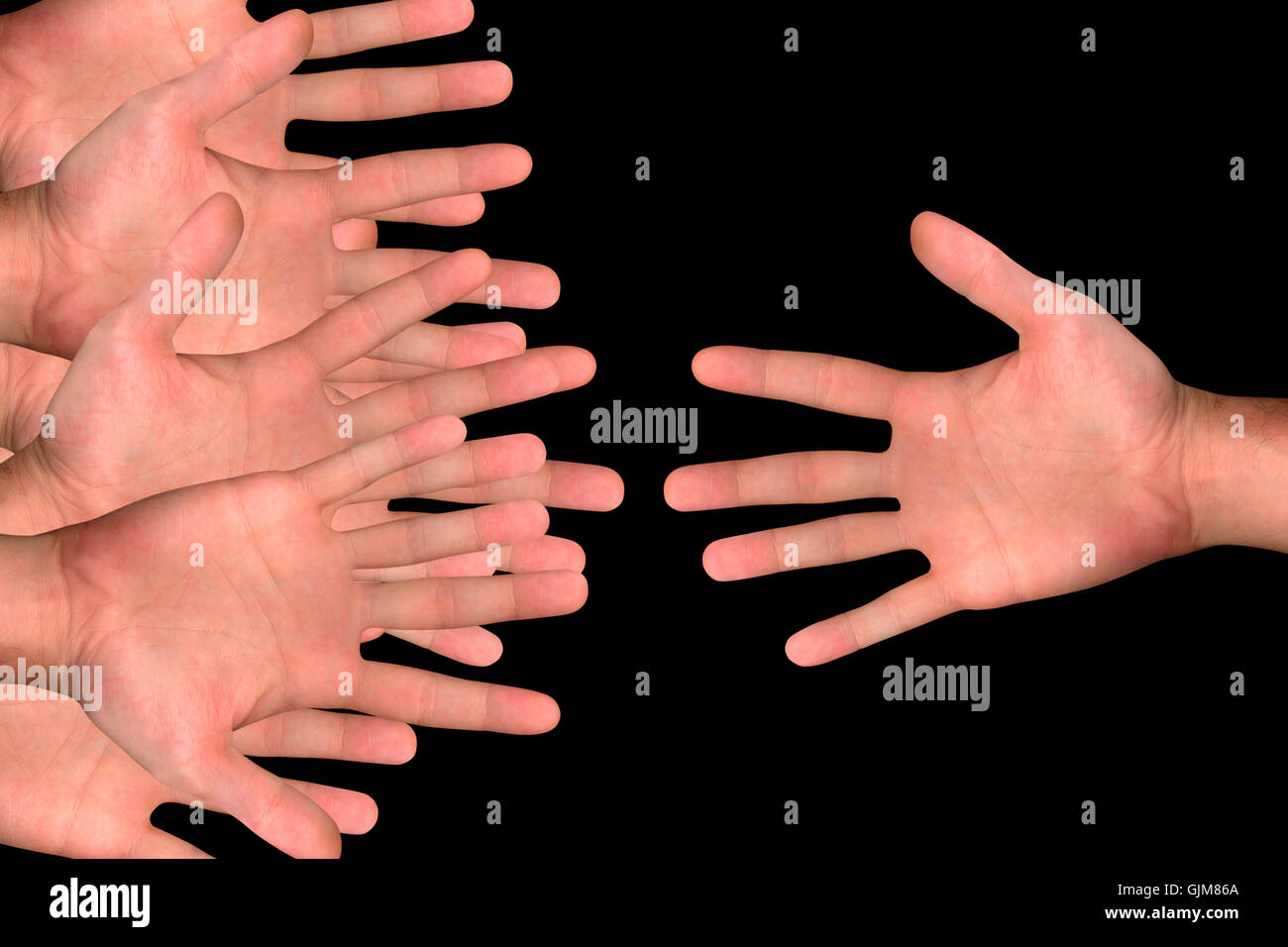 hand hands model Stock Photo - Alamy