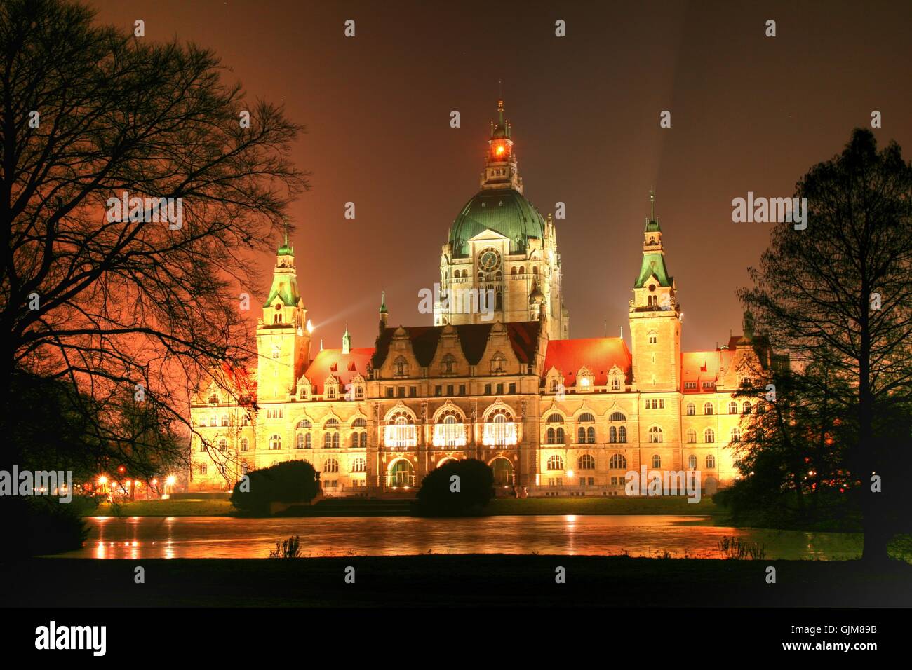 town hall hanover provincial capital Stock Photo - Alamy