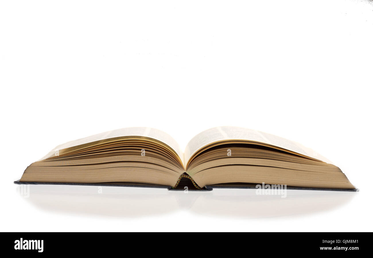 Open textbook hi-res stock photography and images - Alamy