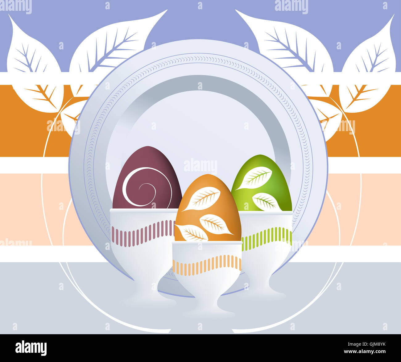 Cute easter egg lines hi-res stock photography and images - Alamy