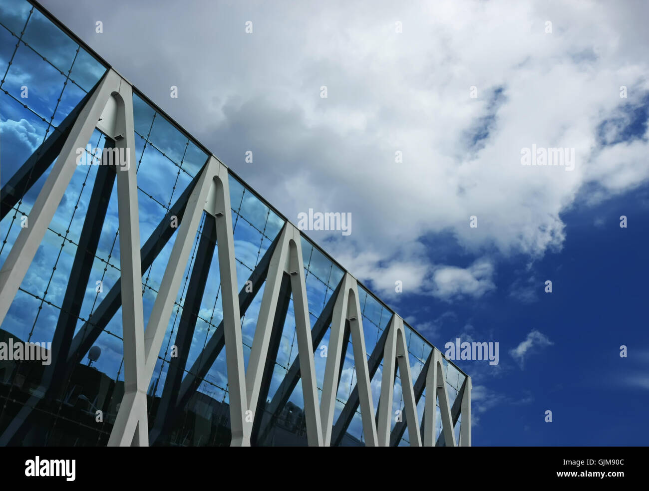 Office building reflections Stock Photo - Alamy