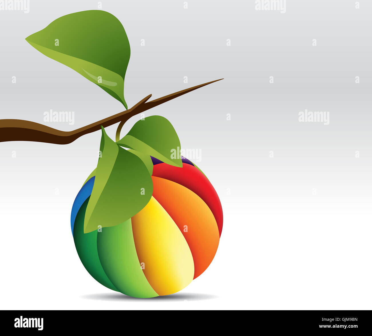 Fine Art colored ball Stock Photo - Alamy