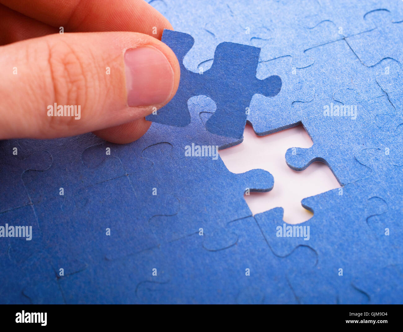 blue hand finger Stock Photo - Alamy