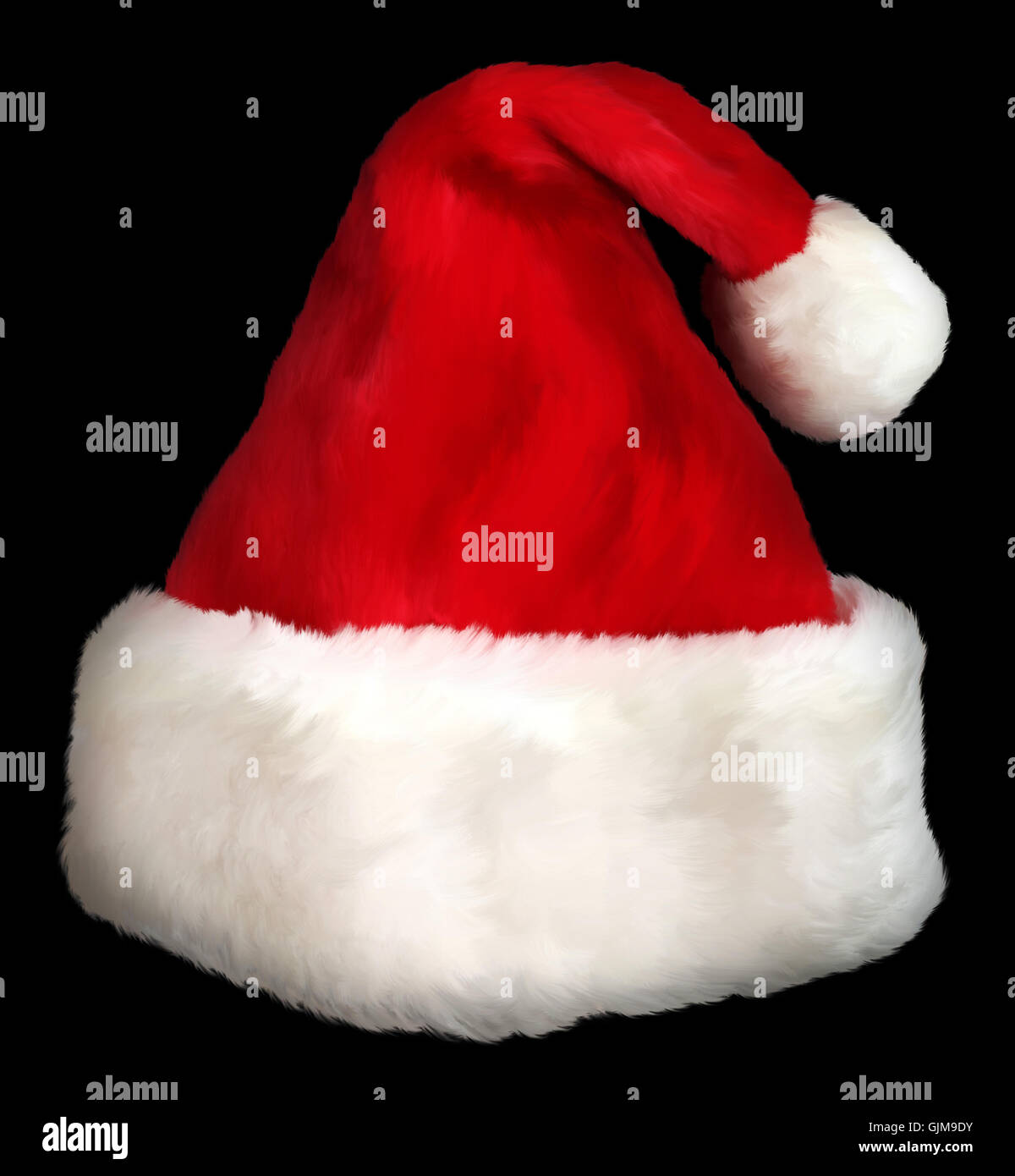 Santa Claus cap Stock Photo - Alamy