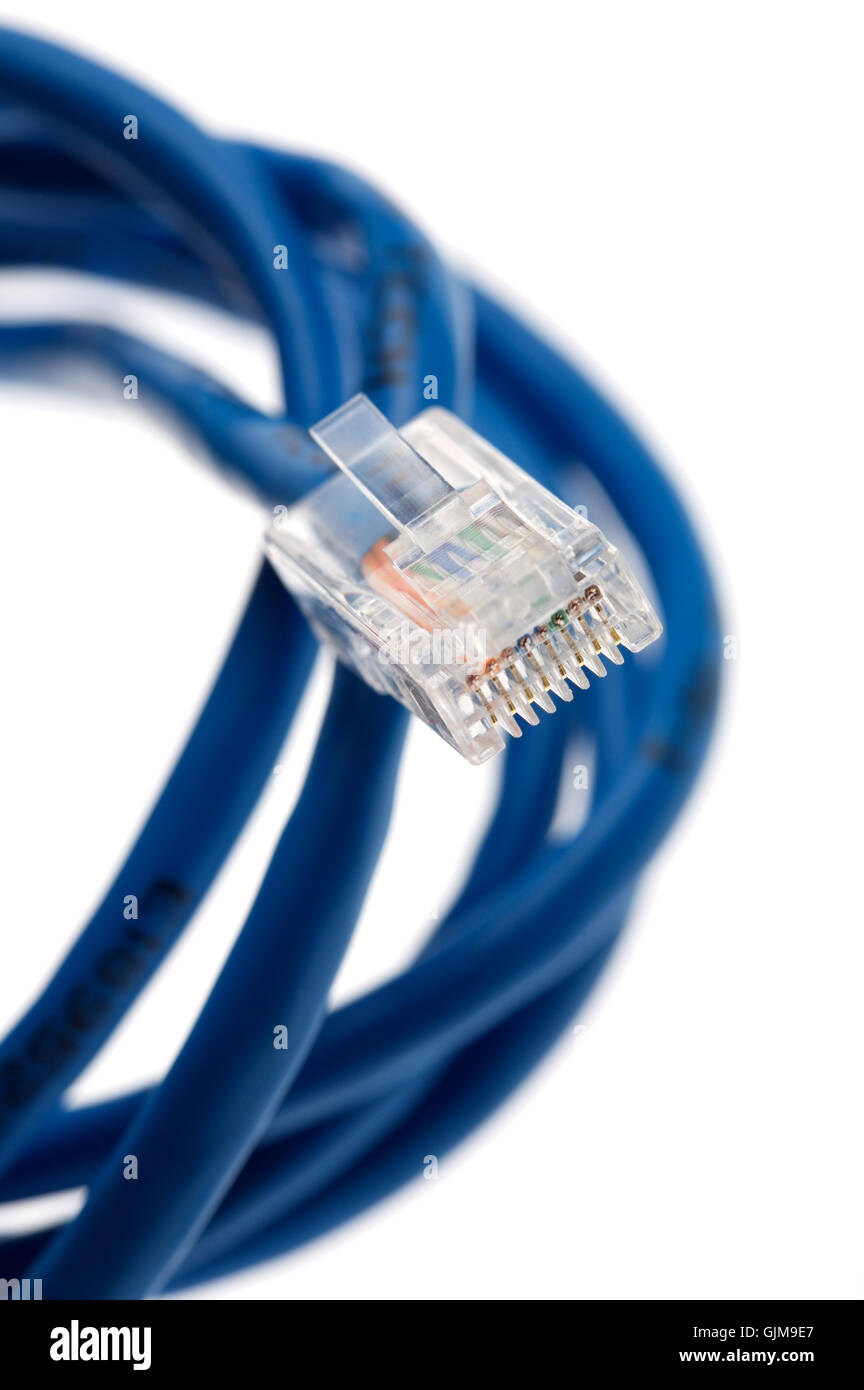 Network cable abstract hi-res stock photography and images - Alamy