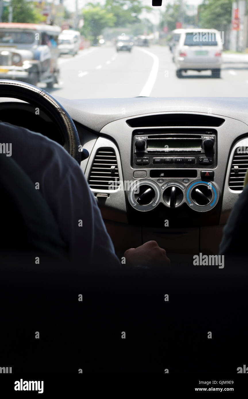 driving a car Stock Photo - Alamy