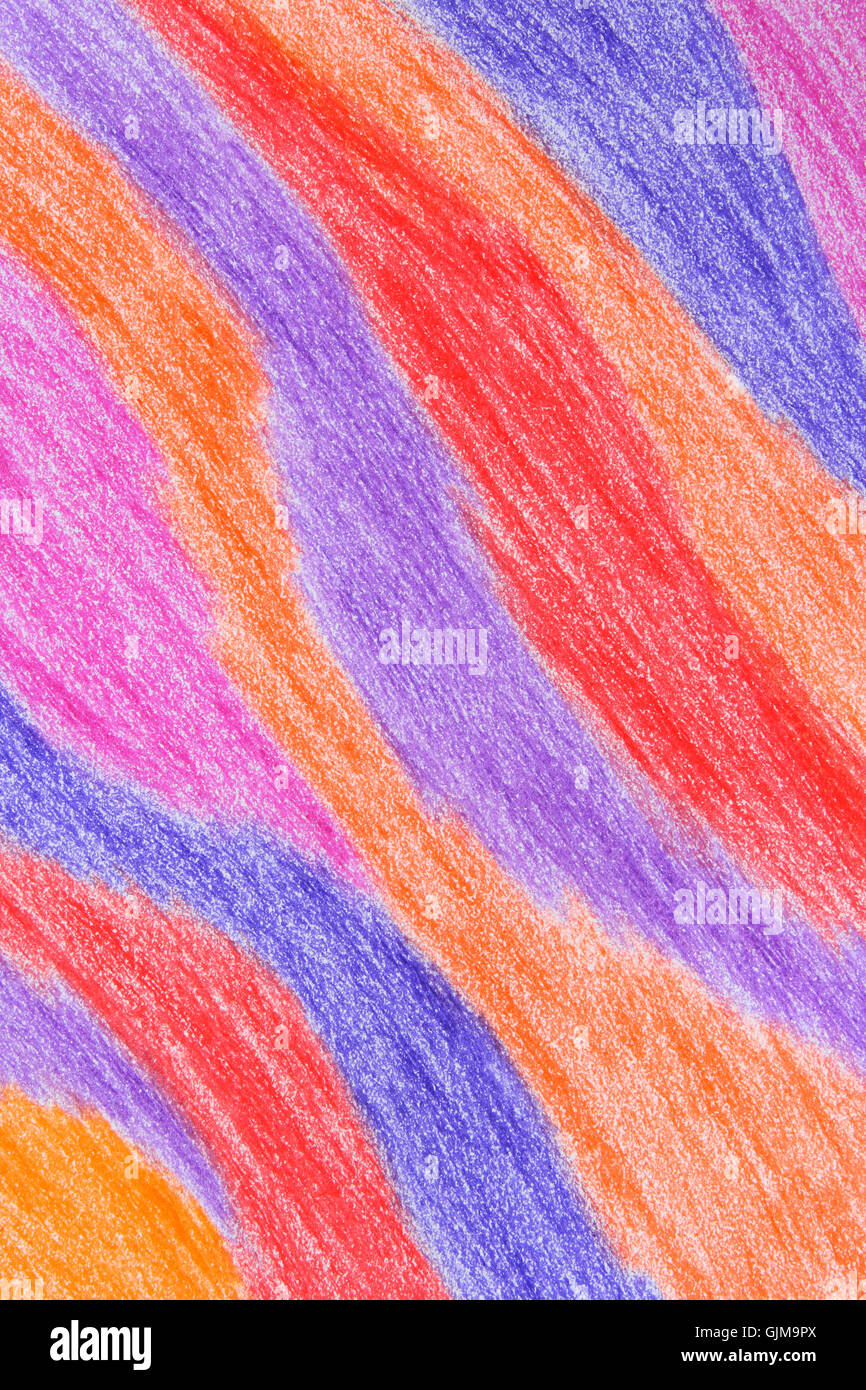 Colorful crayon abstract background Stock Photo - Alamy