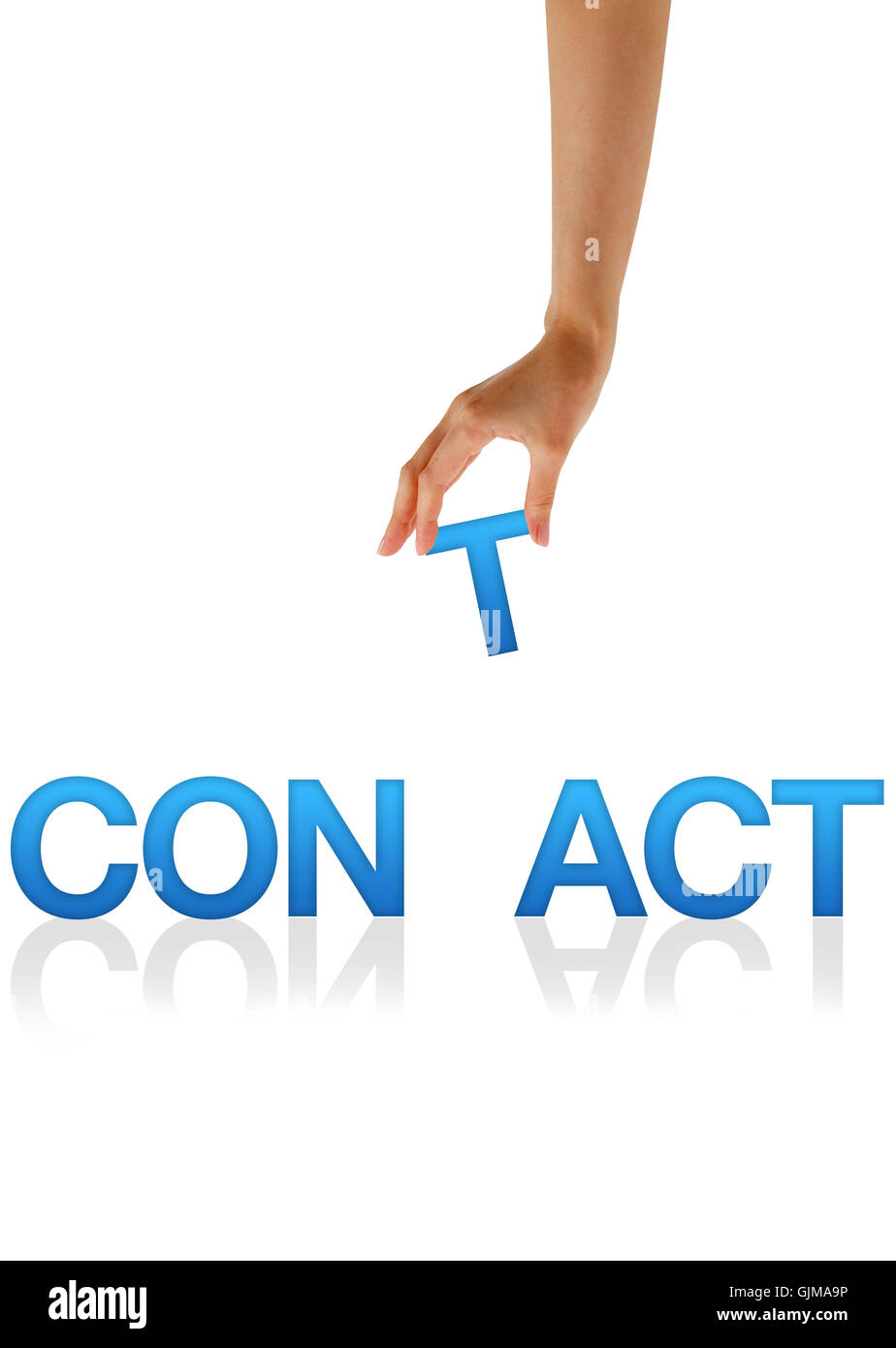 Hand text phone Cut Out Stock Images & Pictures - Alamy