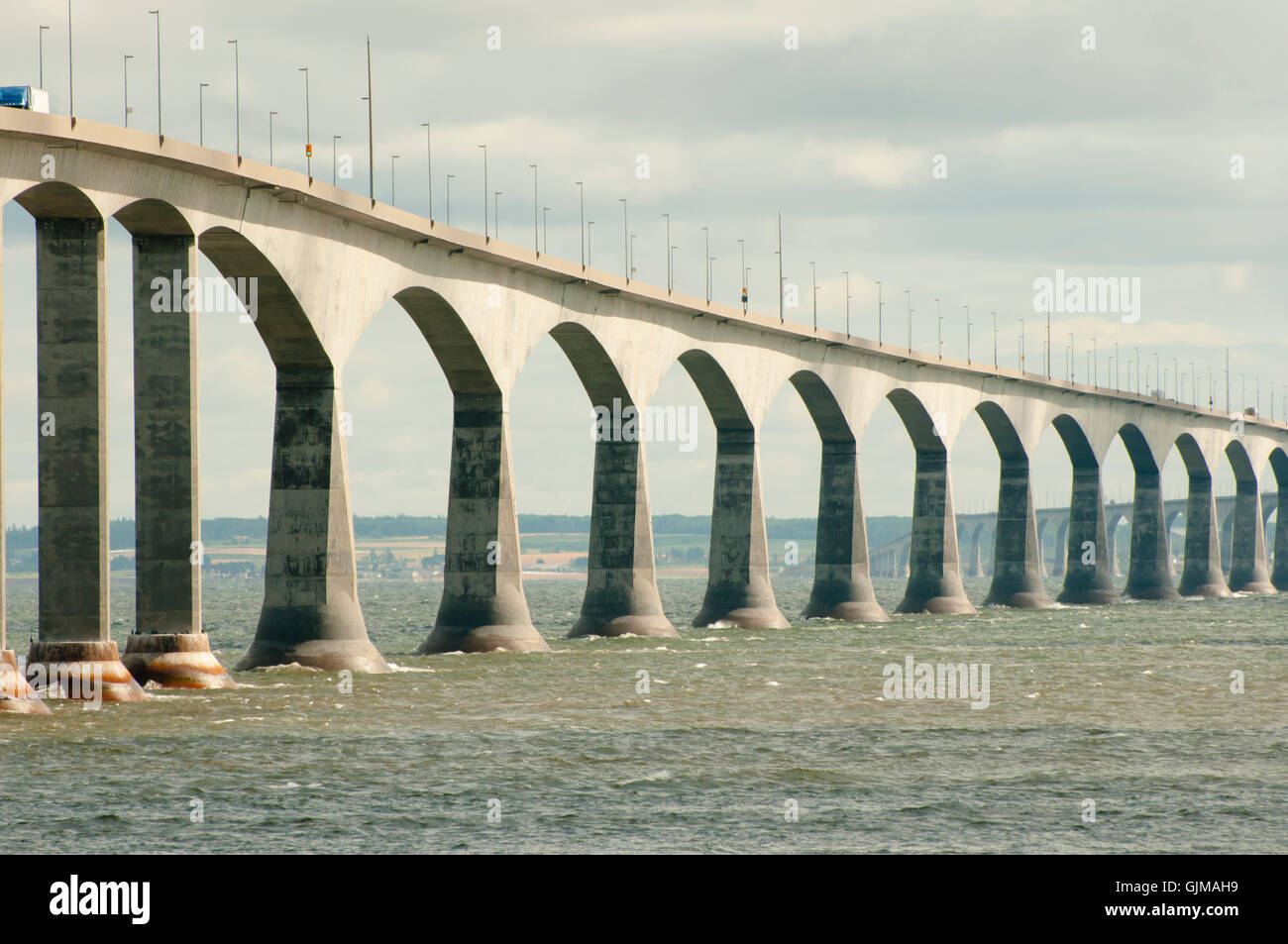 Confederation Bridge - Canada Stock Photo - Alamy