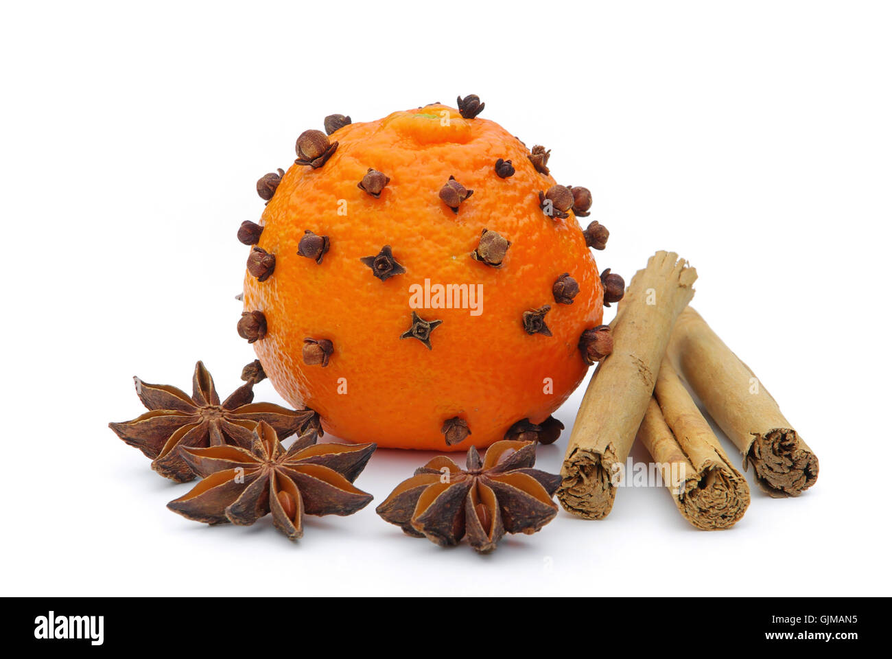 Orange and cinnamon spice hi-res stock photography and images - Alamy