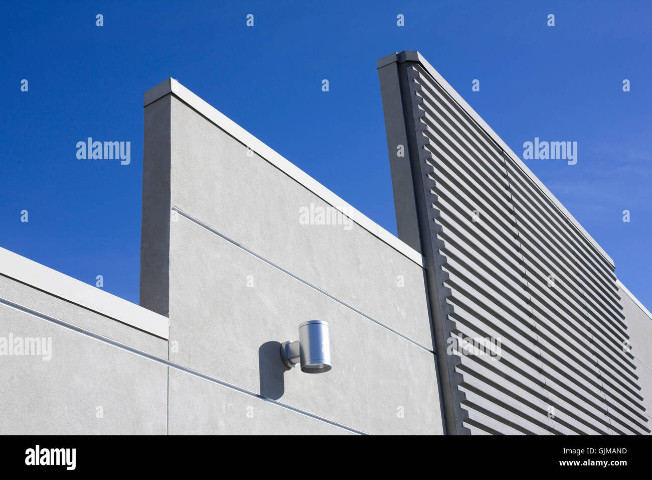 Modern Concrete Wall Stock Photo - Alamy