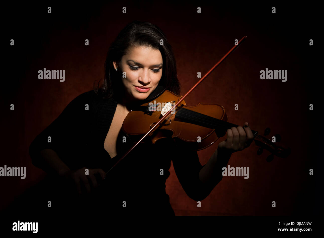 woman female musician Stock Photo - Alamy