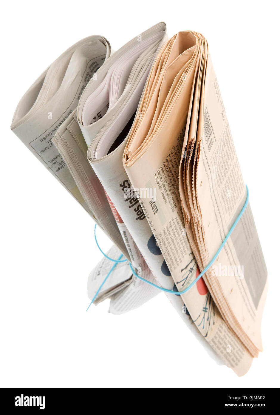 Daily news sheet Cut Out Stock Images & Pictures - Alamy