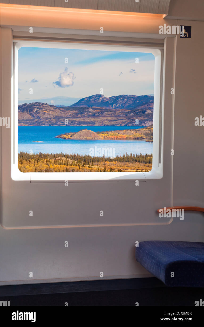 Inside high-speed train Stock Photo - Alamy