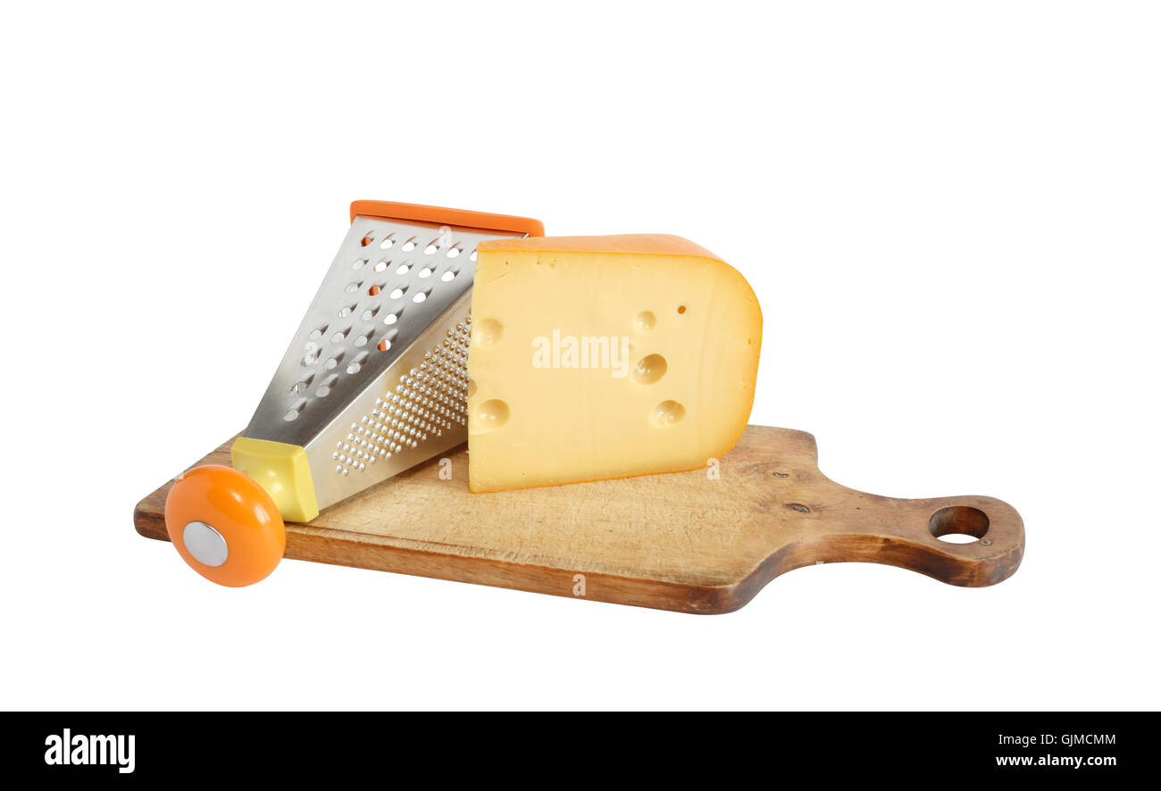 Cheese And Grater Stock Photo - Alamy