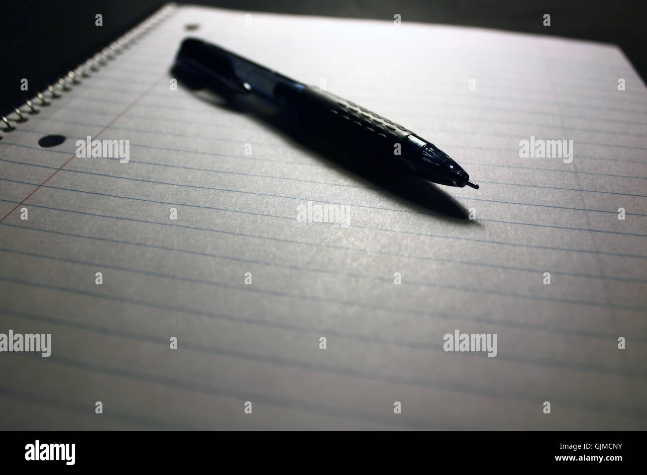 notebook and pen Stock Photo - Alamy