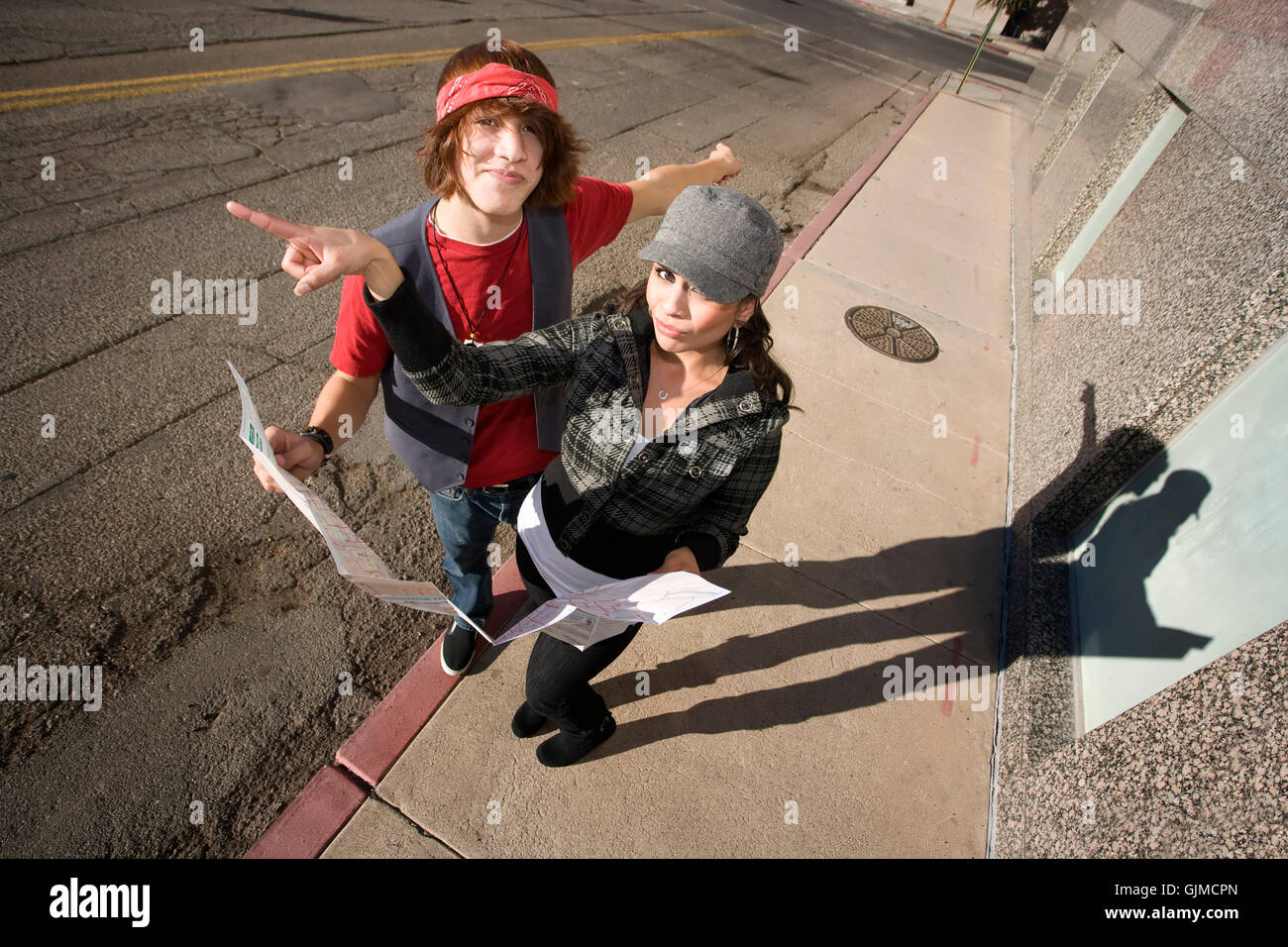 sidewalk map atlas Stock Photo - Alamy