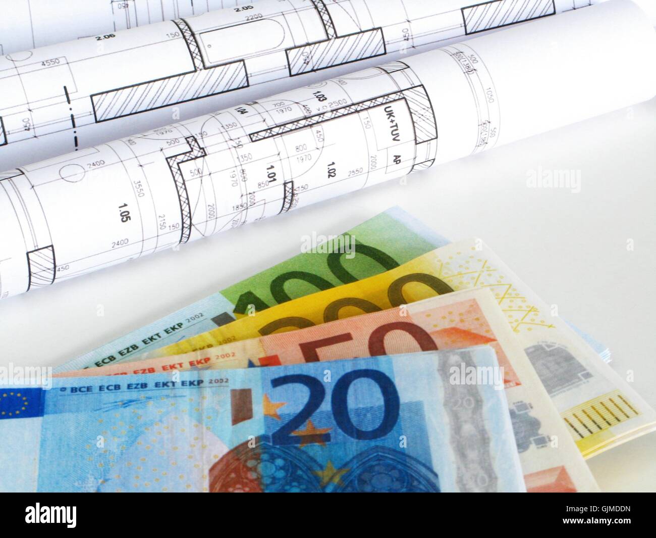 house building note Stock Photo - Alamy