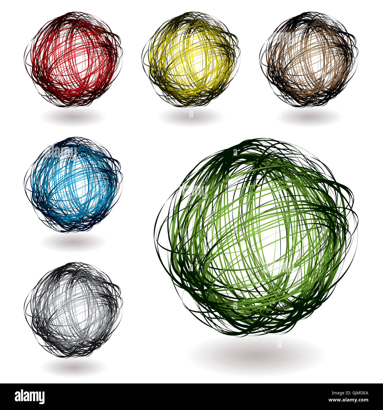 art ball drawing Stock Photo - Alamy