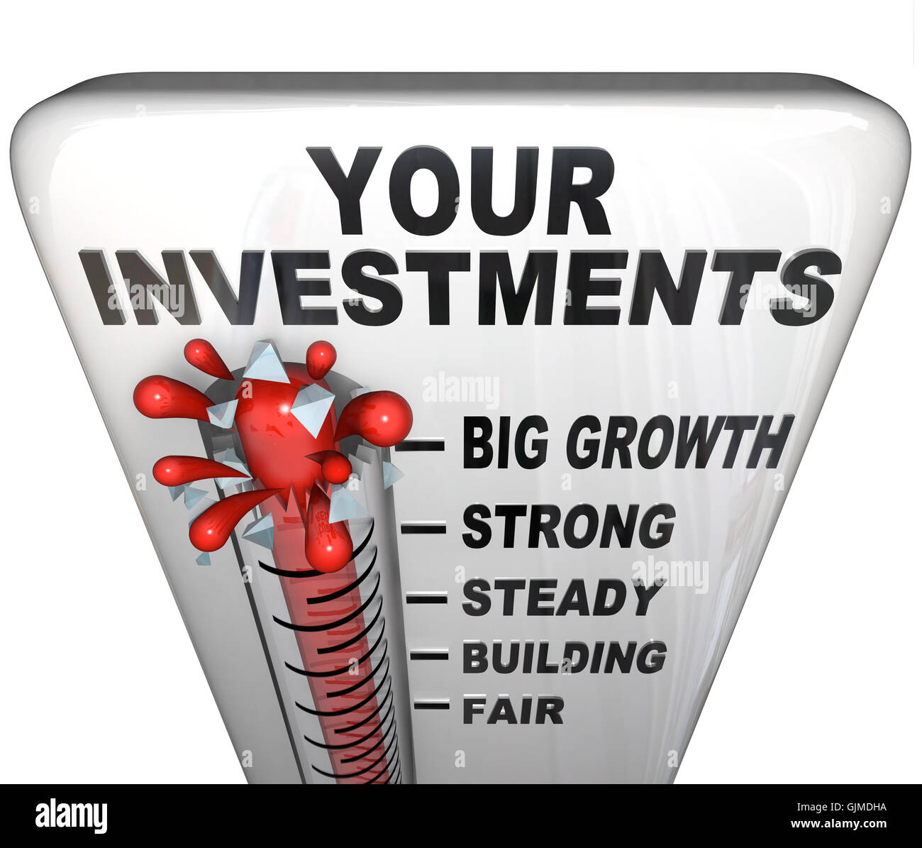 Raise money thermometer hi-res stock photography and images - Alamy