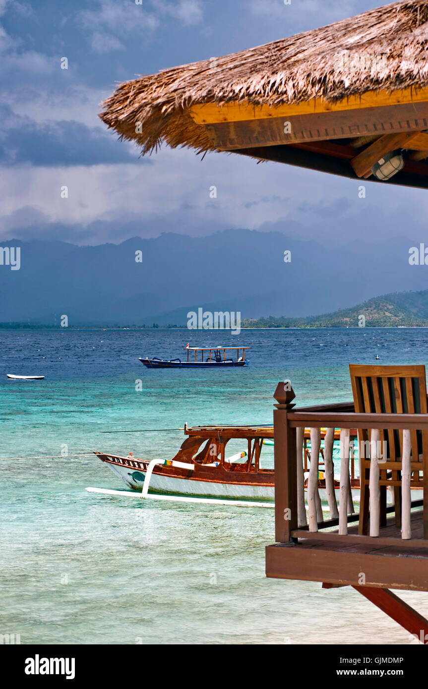 Wonderful tropical beach resort Stock Photo - Alamy
