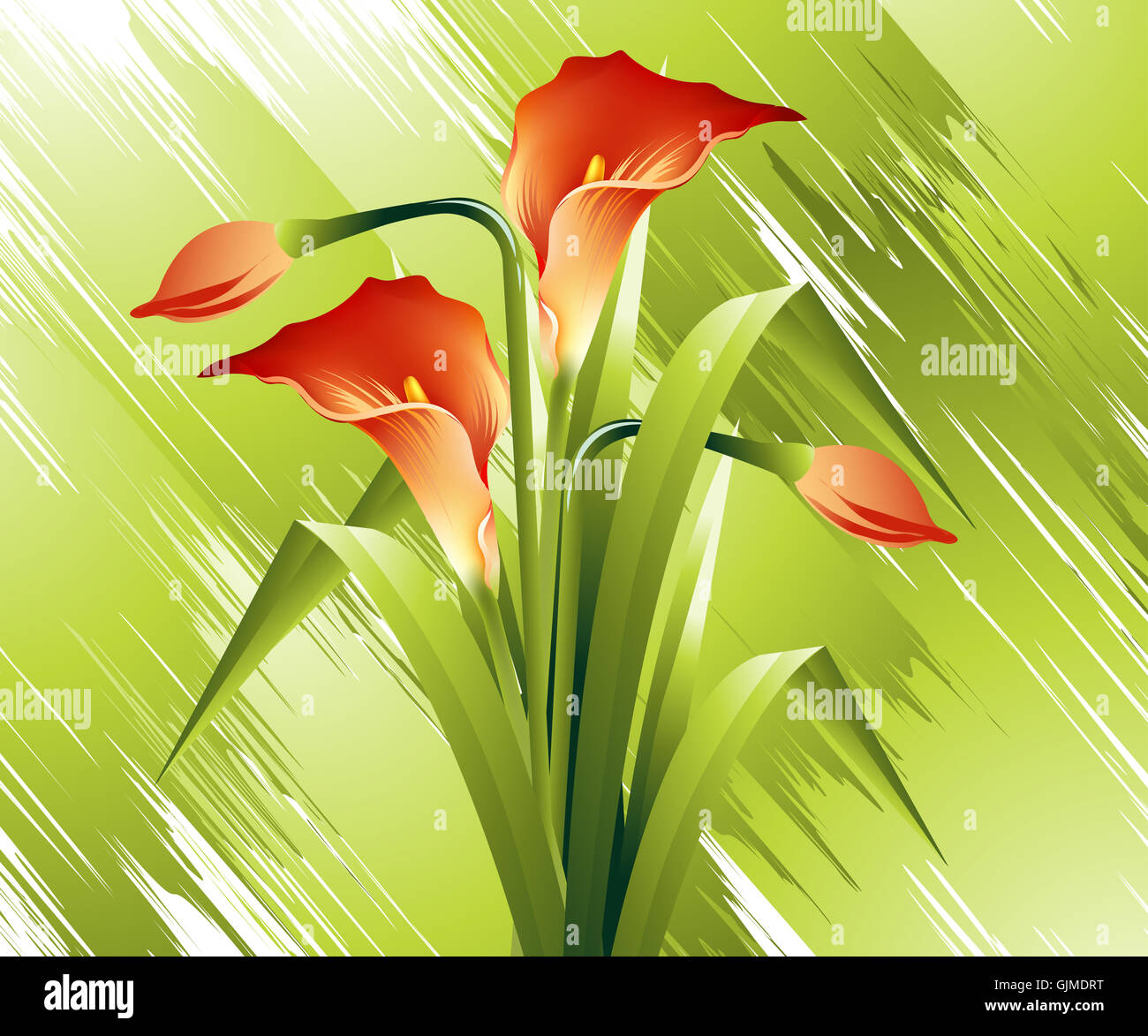 Flowers Illustration 50 Stock Photo - Alamy